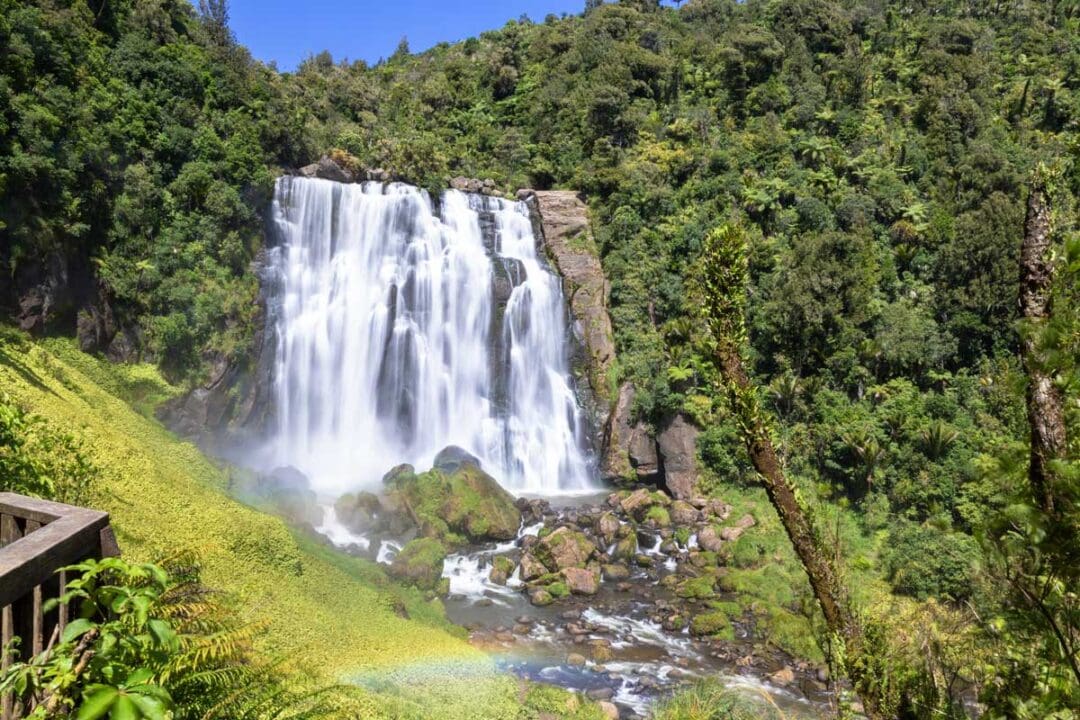 21 BEST Waterfalls in New Zealand (North and South Islands)